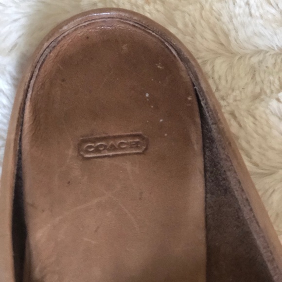 Coach | Shoes | Coach Tan Leather Driving Moccasins | Poshmark